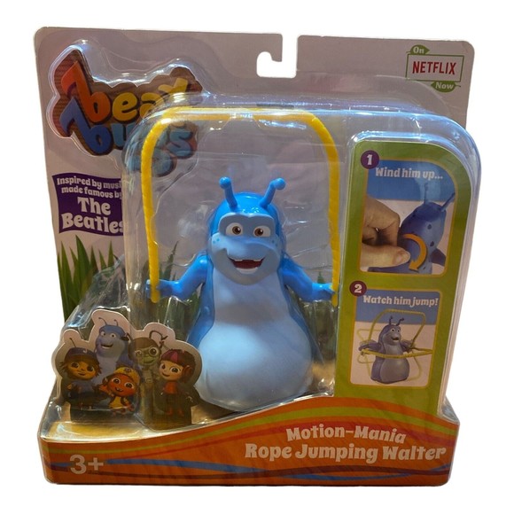 Toys | Beat Bugs Motionmania Rope Jumping Walter Action Figure Netflix Blip Toys New | Poshmark